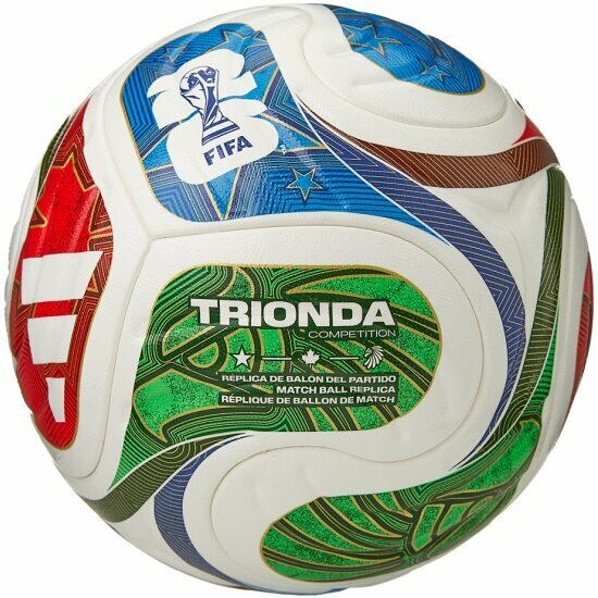 Мяч футбольный Adidas WC26 Trionda Competition JD8031, размер 4