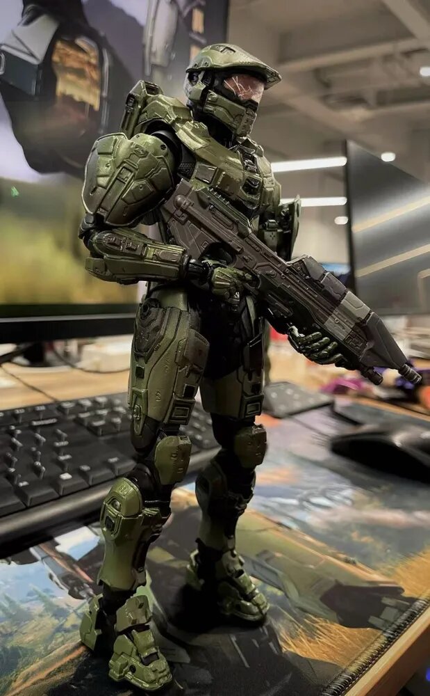 Игрушка Guardian Marvel Halo Master Chief подвижная кукла 26см