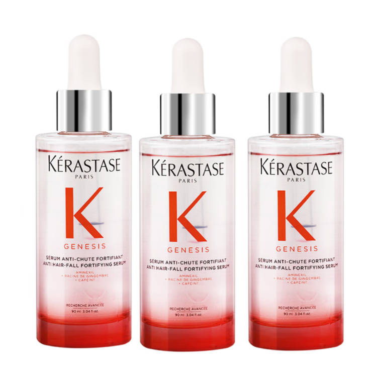 Сыворотка для кожи головы унисекс KERASTASE Fresh Look, Укрепляющая восстанавливающая, 90 мл*3 шт.