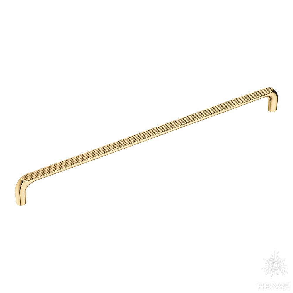 395-320-Gold Ручка скоба современная классика, глянцевое золото 320 мм