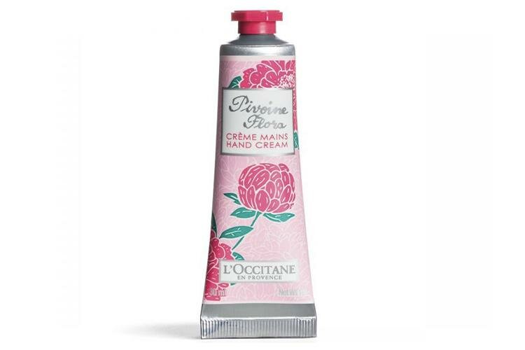 Крем для рук увлажняющий против морщин женский LOCCITANE Peony Potpourri, 75ml