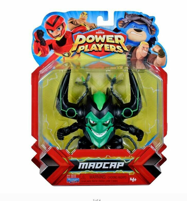 Фигурка Power Players Робот Мэдкеп Сумаброд Madcap ( Могучие игрушки)