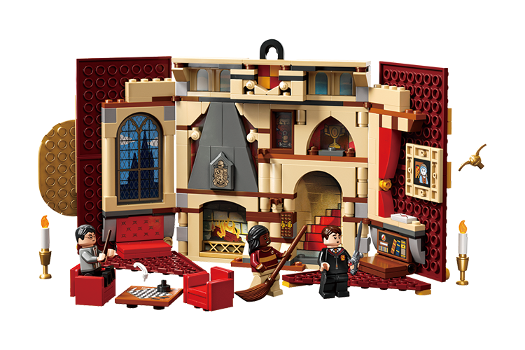 Пластиковые строительные блоки унисекс LEGO Гарри Поттер Знамя Гриффиндора Preppy, 76409, 5760651