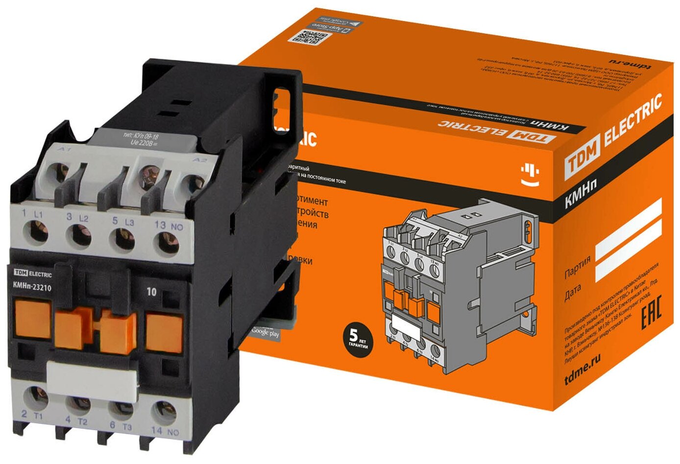 КМНп-23210 32А 220В/АС3 1НО TDM