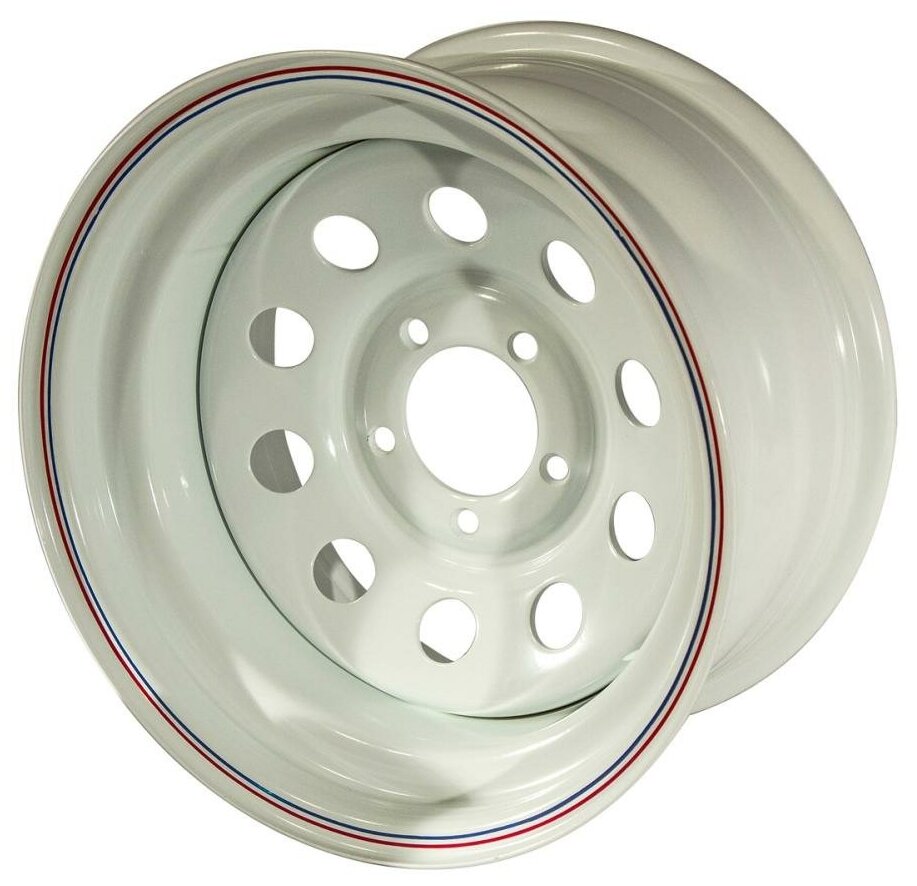 Диск усиленный Off-Road Wheels для УАЗ стальной белый 5x139,7 10xR16 d110 ET-44