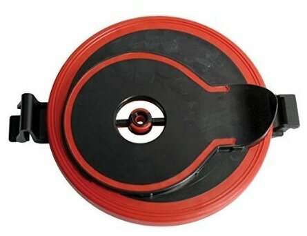 Крышка пластиковая для ротора Fluval 206 (черно-красная)