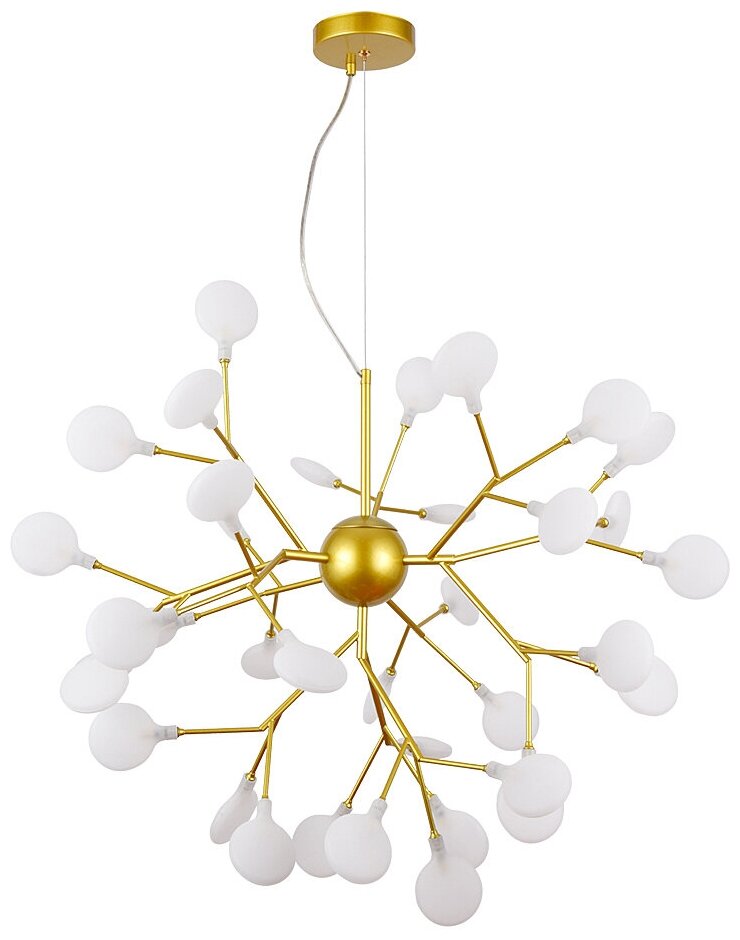 Подвесная люстра Arte Lamp Candy A7274SP-36GO, G4, кол-во ламп:36шт, Золото