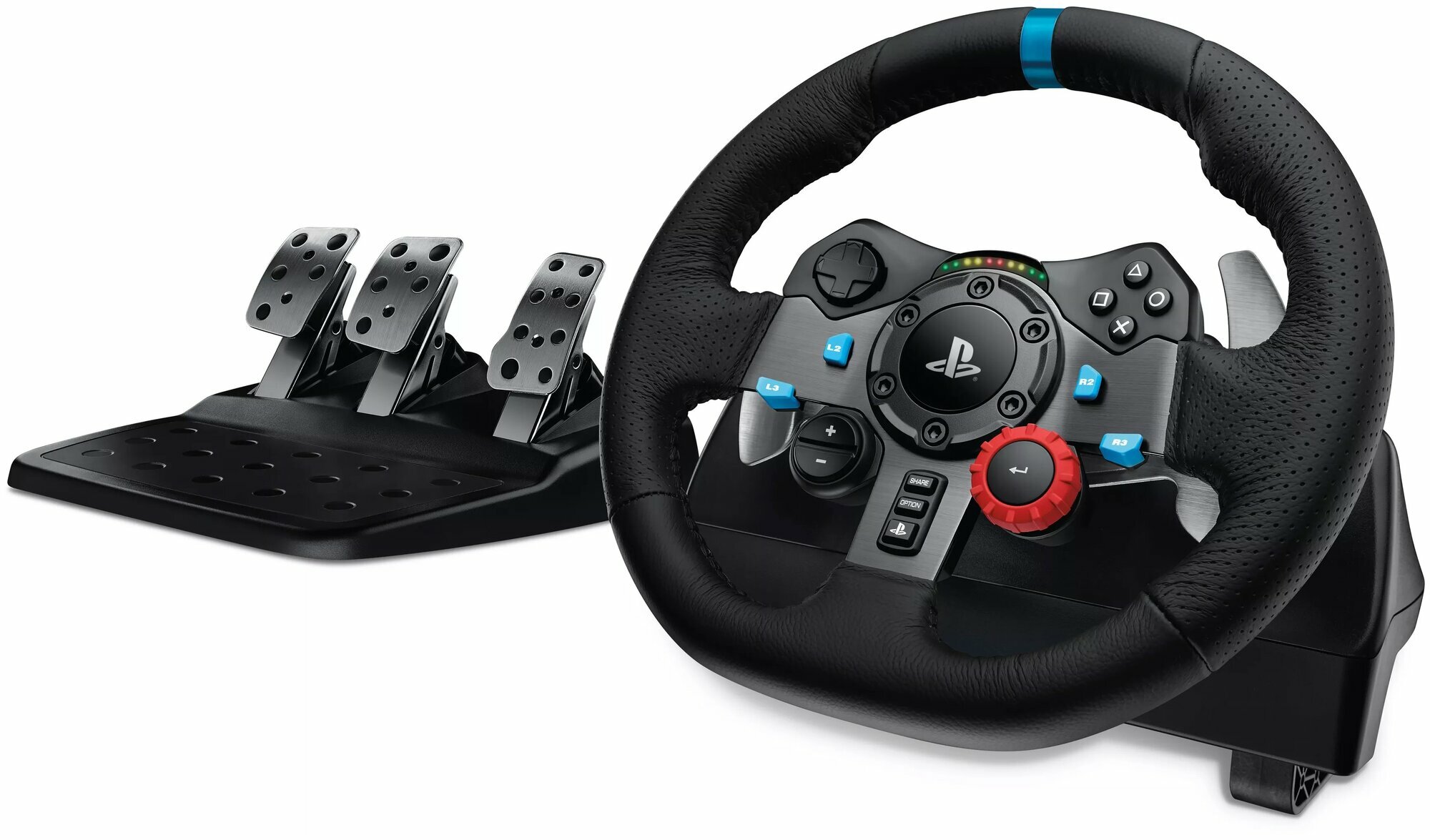 Игровой руль спортивный Logitech G29 Driving Force (941-000112) PC/PS, черный