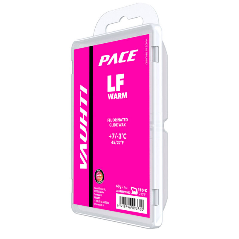 Мазь скольжения твердая VAUHTI LF LF Warm +7/-3 C, 60 г.