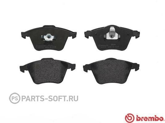 BREMBO P24057 ( P 24 057 ) К-т дисков. тормоз. колодок
