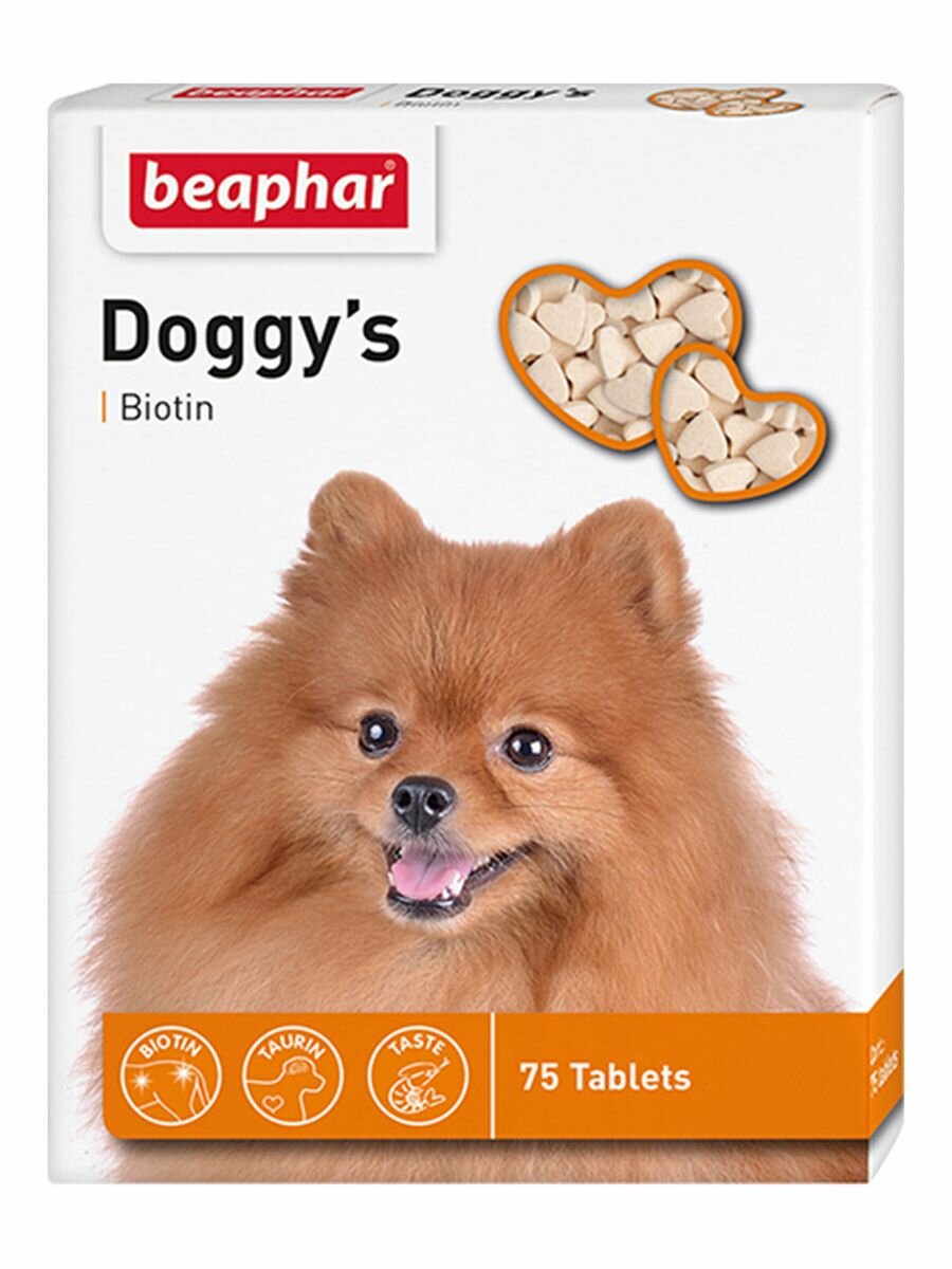 Кормовая добавка для собак Doggy's + Biotine