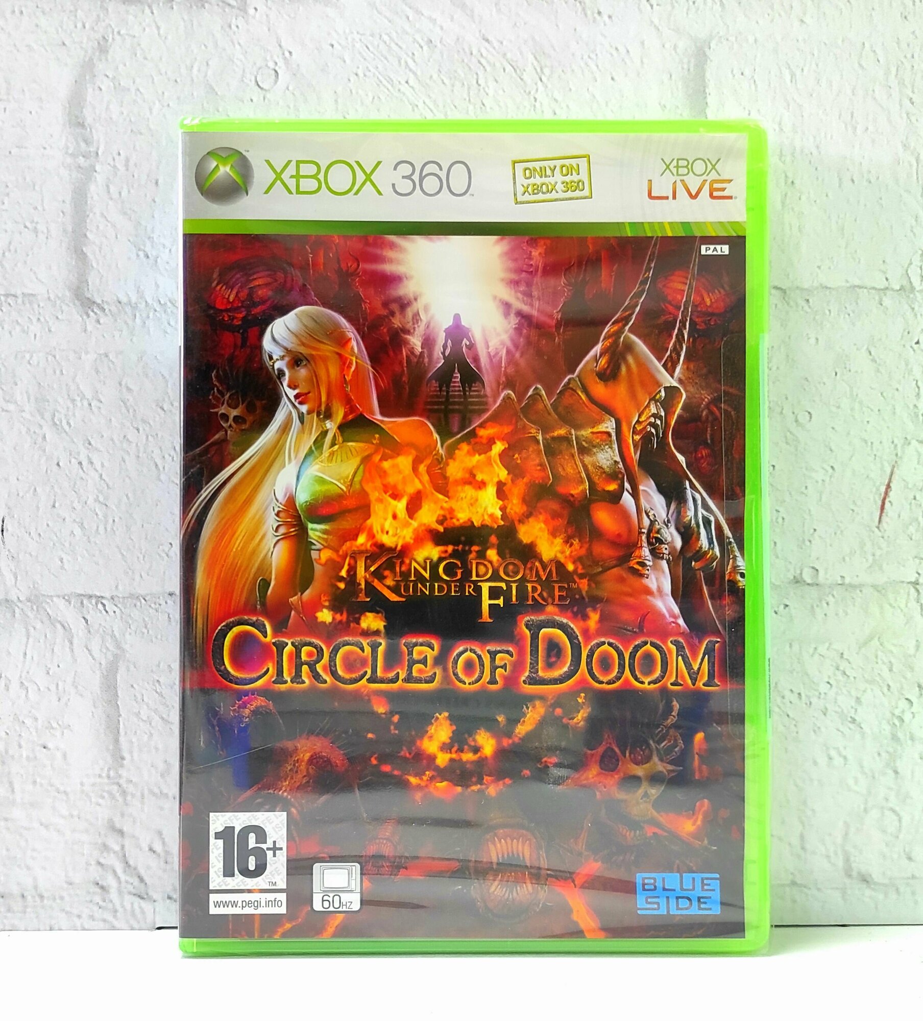 Kingdom Under Fire Circle of Doom Видеоигра на диске Xbox 360. Товар уцененный