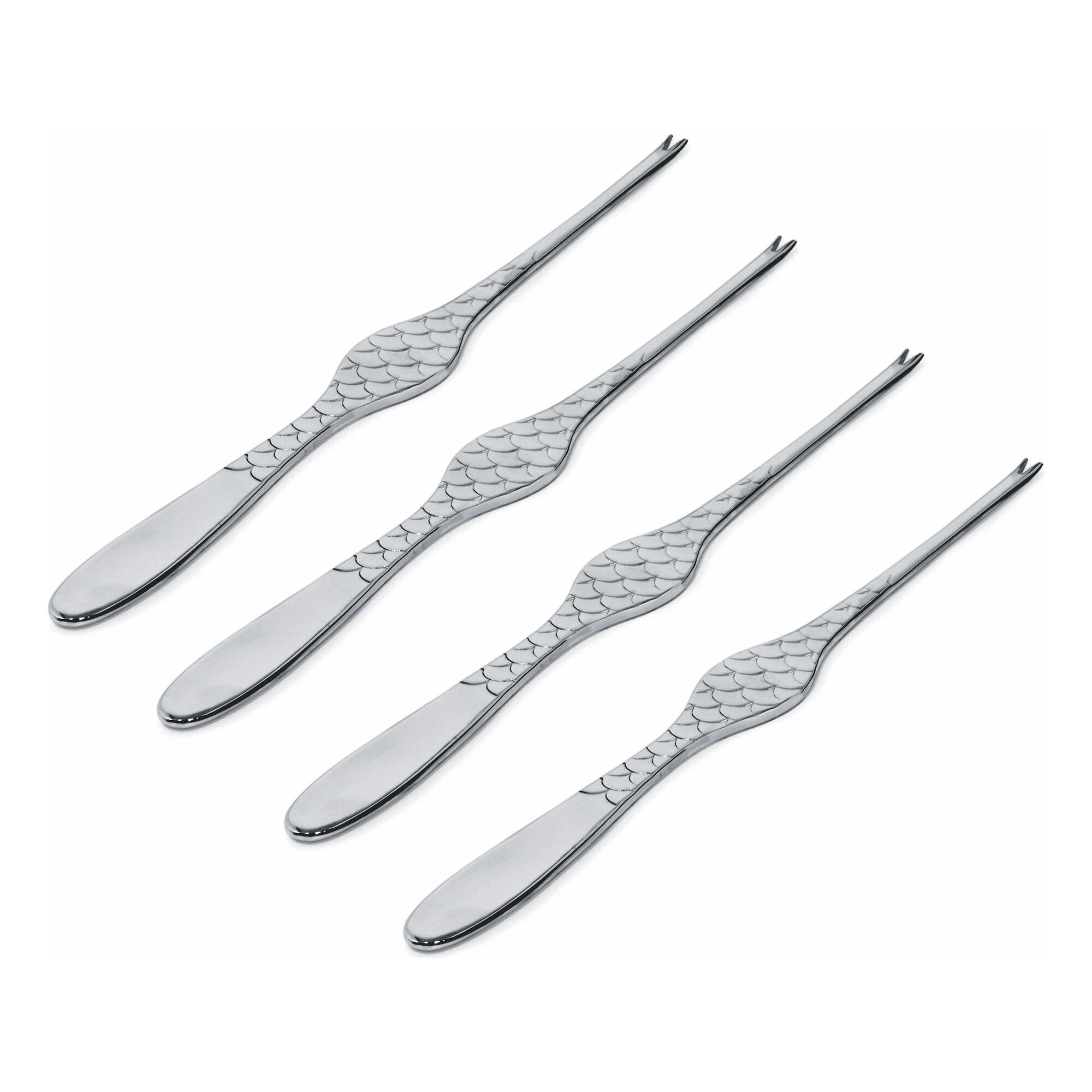 Вилки для краба/лобстера 4 шт. ALESSI COLOMBINA FISH, FM23/43S4