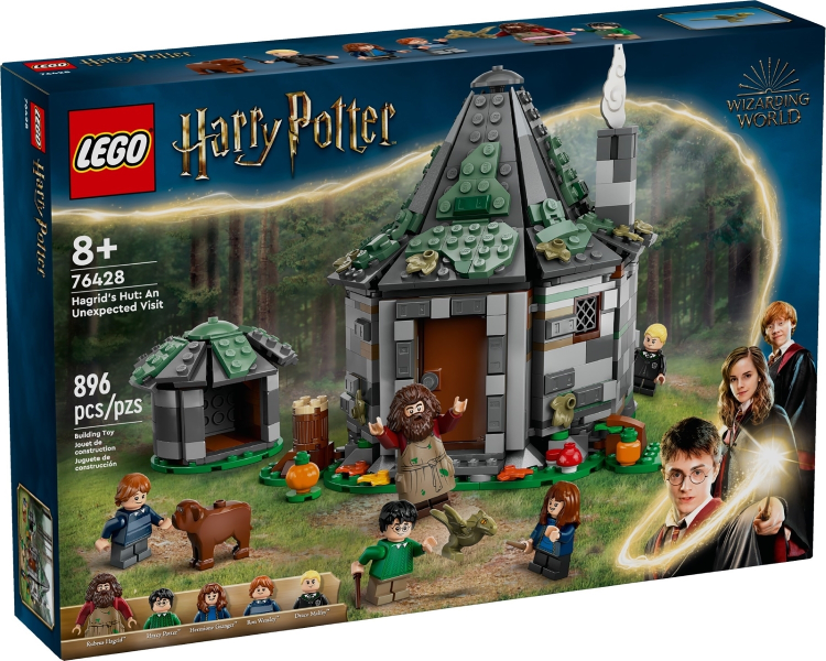 Конструктор LEGO Harry Potter 76428 Хижина Хагрита: Неожиданный Взит, 896 дет.