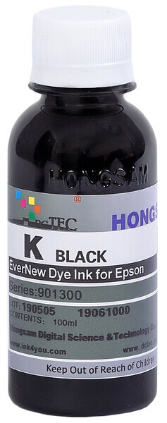 Чернила DCTec водорастворимые Epson L800 EverNew Black (черный) 100 мл