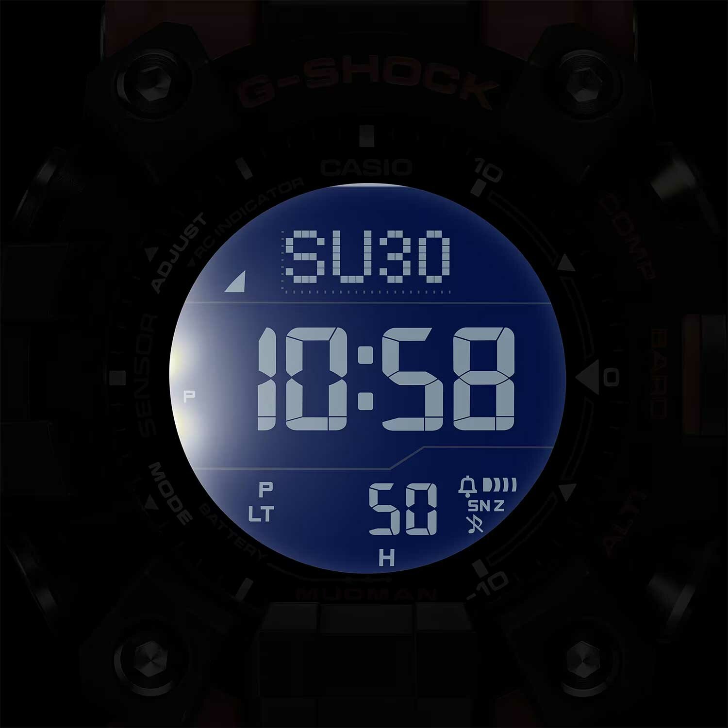 Наручные часы CASIO G-Shock, красный/черный — фото 1