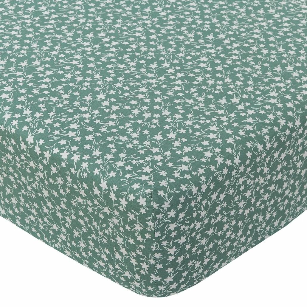 Простыня на резинке Поплин Артпостель "Дивный сад" арт. 942 размер 120х200х20