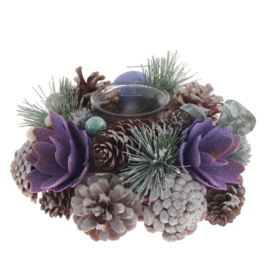 Подсвечник, L=20 W=20 H=10 см