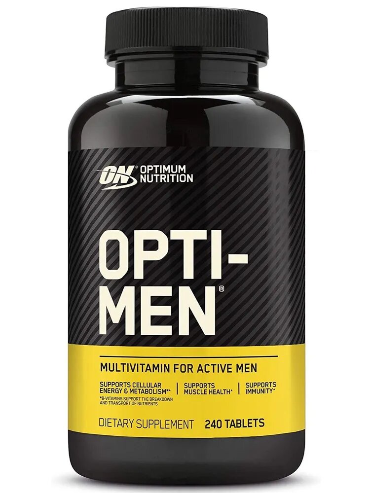 Витаминно-минеральный комплекс для мужчин OPTIMUM NUTRITION Opti-Men, 240 таблеток