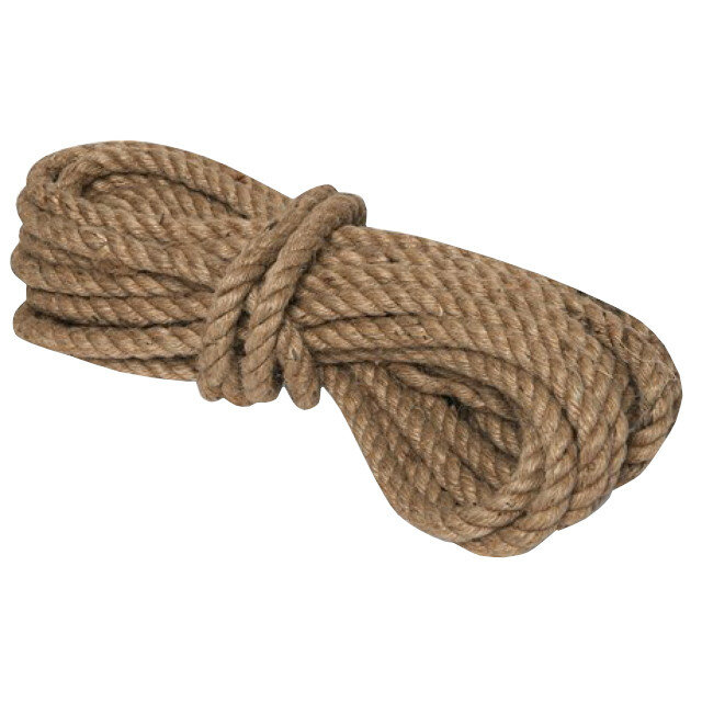 Канат крученый 6мм 10м джут