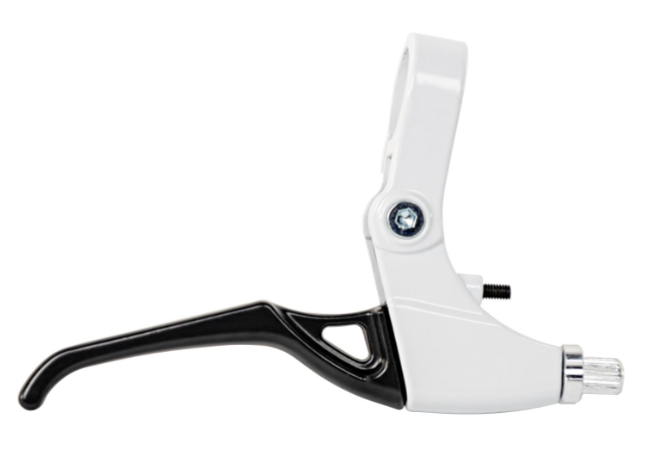 Ручки тормозные SSY-24A прав/лев, алюм, белый с черным Х113383