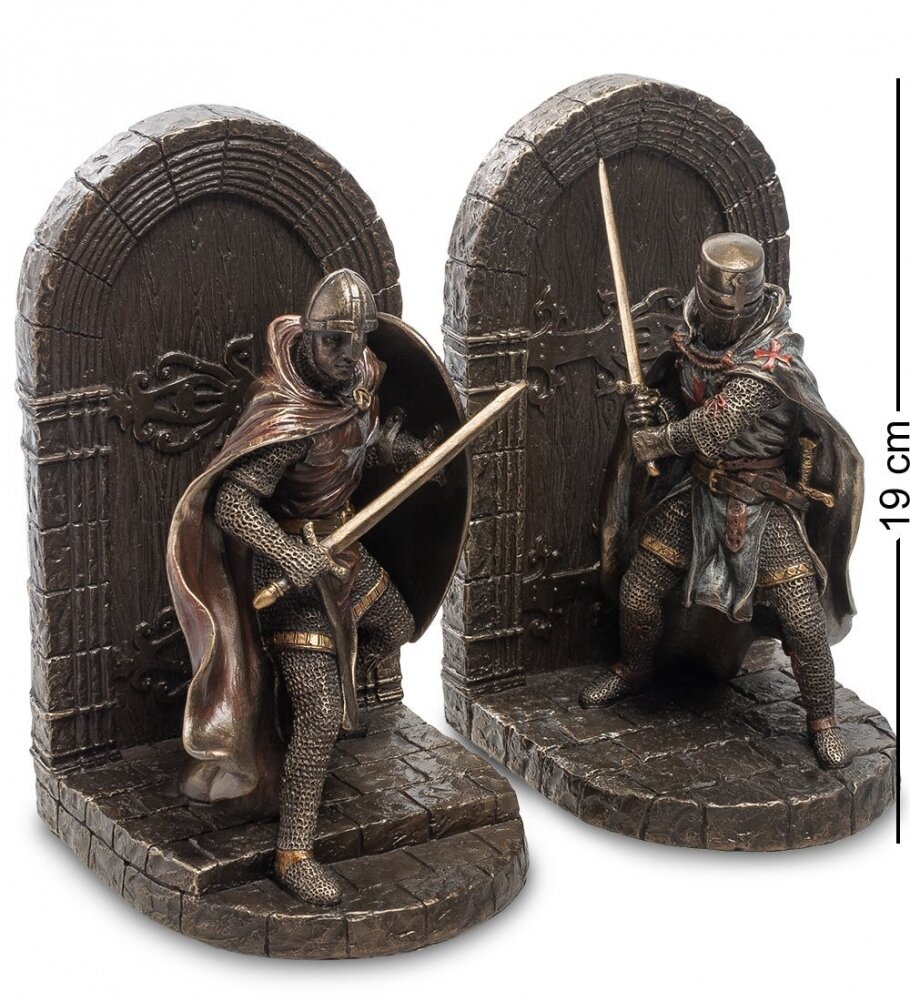 Держатели для книг Veronese "Мальтийские крестоносцы" (bronze) WS-839