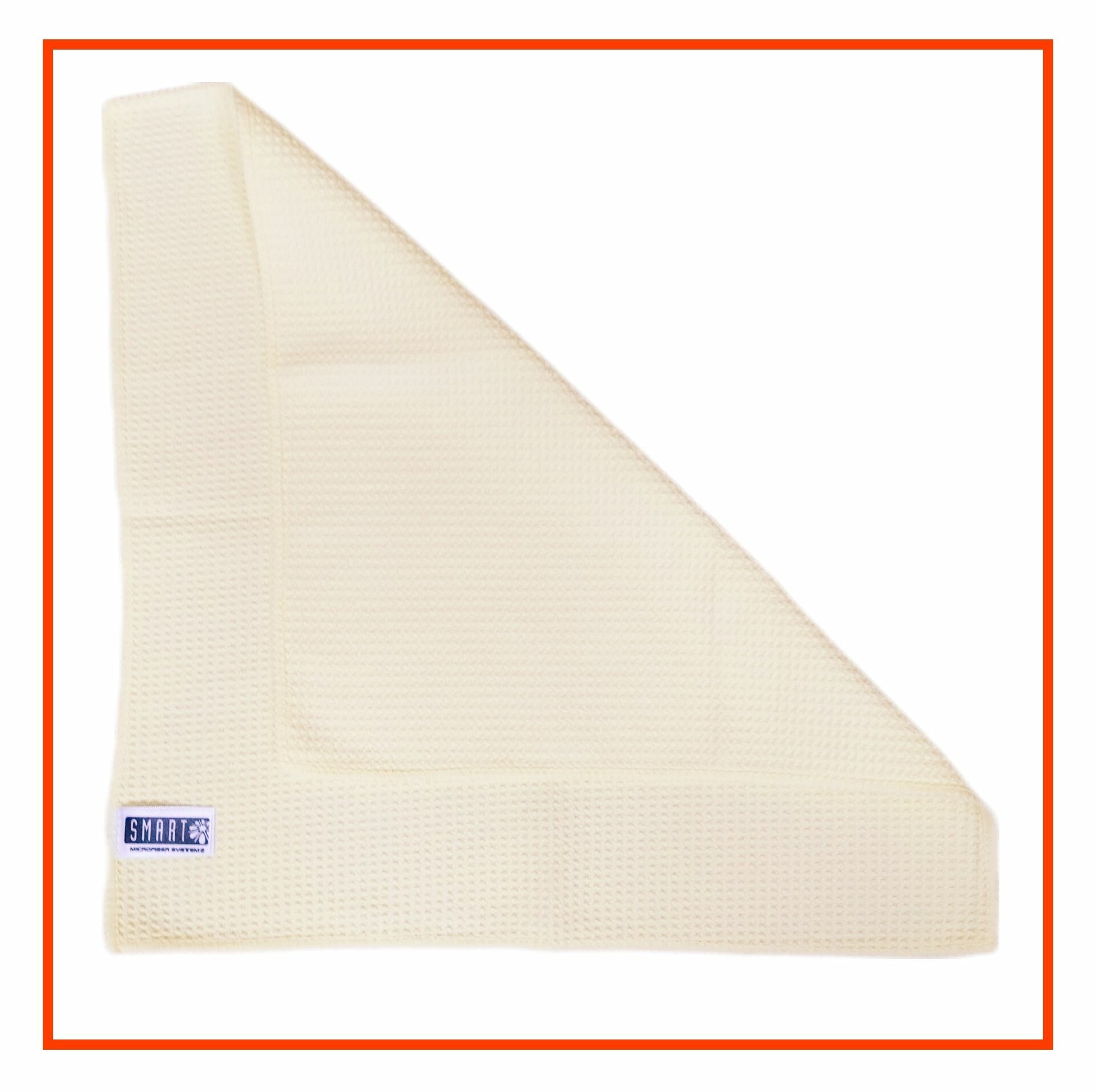 Вафельная салфетка 40×40 см, универсальная, заменит и полотенце для посуды, и полотенце для рук