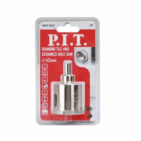 Коронка алмазная по керамике P.I.T. 42x70 мм(AMAS12-0042)