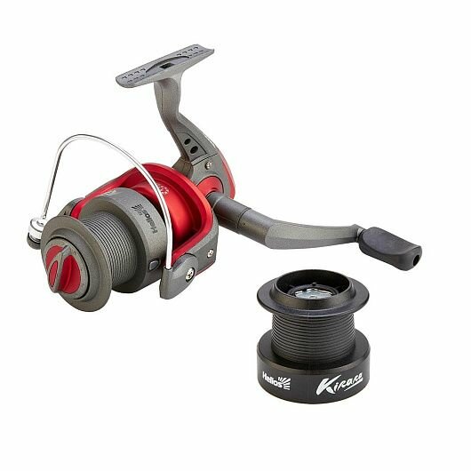 Катушка KIRARA фидер 4000F 1 подшип + зап. шпуля (HS-FBT-K4000F-S) Helios