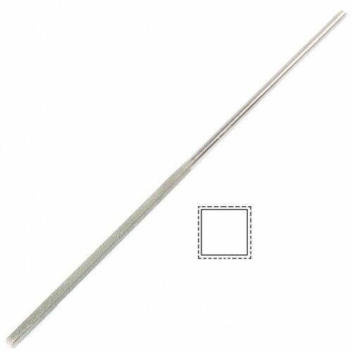 Надфили 5 шт. алмазные тупоносые квадратные 160 мм 100/80 5 шт