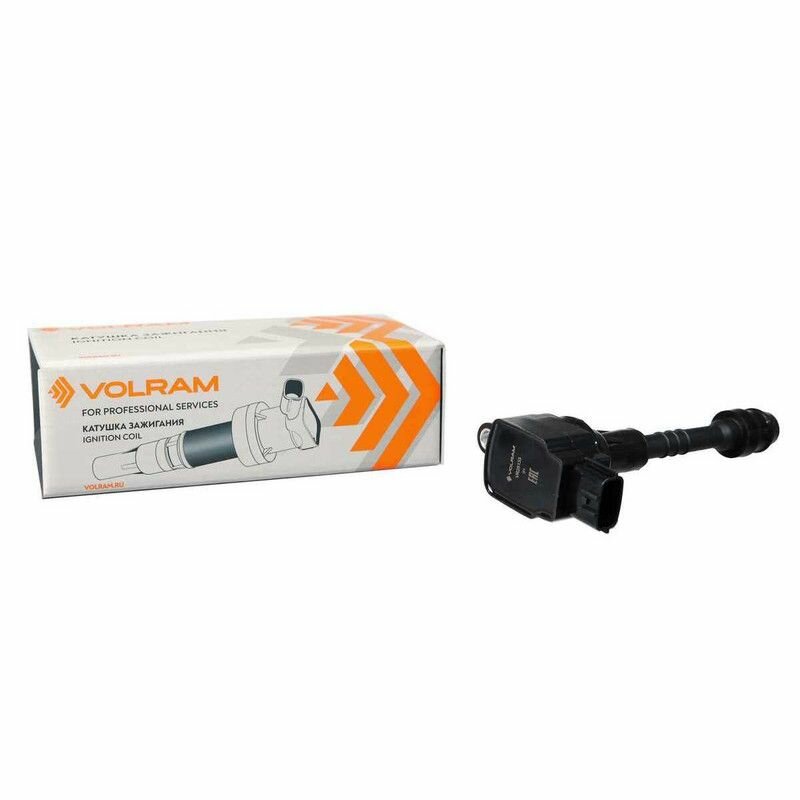 Катушка зажигания VOLRAM для а/м NISSAN Almera MK II, Primera (P11, P12, WP11, WP12), VOLRAM VR25133