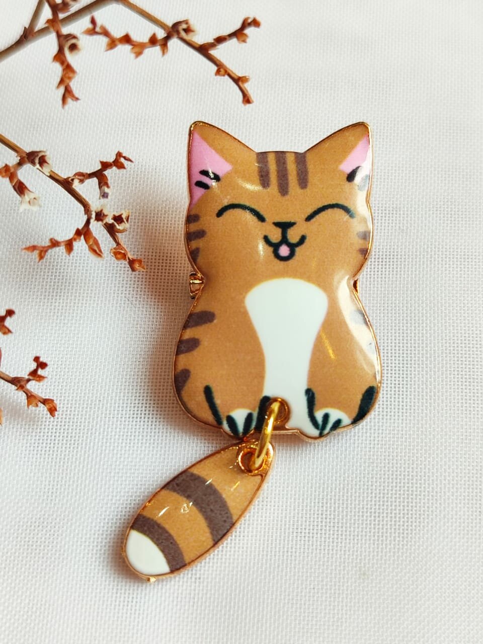 Брошь, эмаль