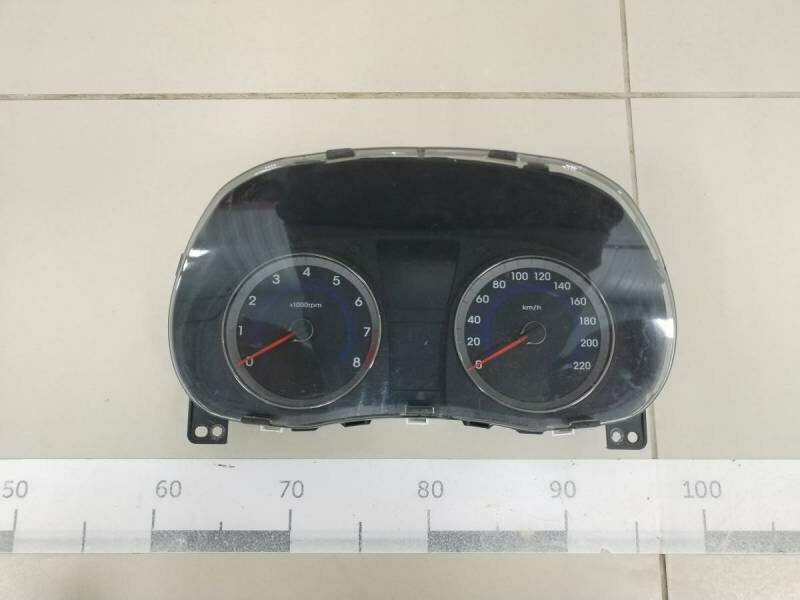 Панель приборов Hyundai Solaris 2010-2017 кат.номер: 940034L215
