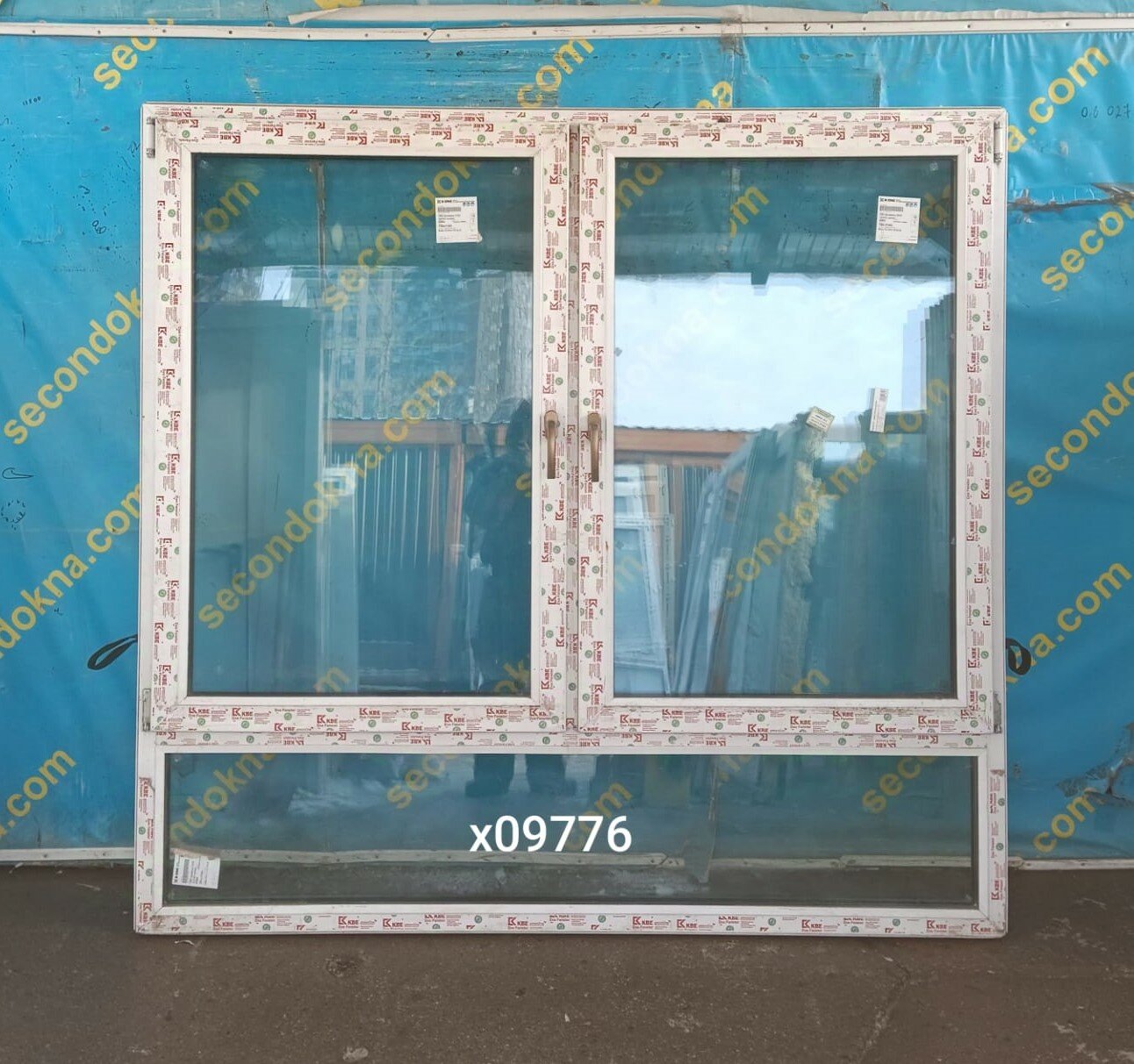 Пластиковое окно Б/У 1780(в) 1400 об х 1860(ш)