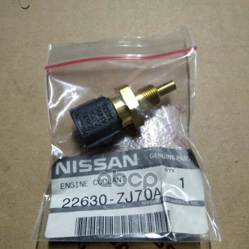 Датчик, температура охлаждающей жидкости NISSAN арт. 22630ZJ70A