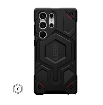 Чехол Urban Armor Gear (UAG) Monarch Pro Series для Samsung Galaxy S23 Ultra, цвет Черный (Carbon Fiber)