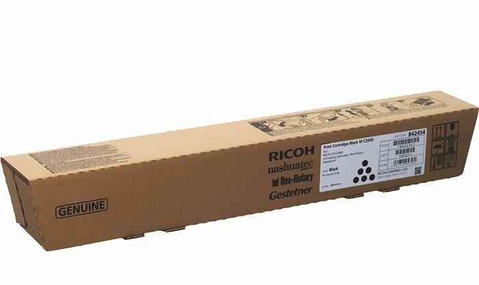 Тонер-картридж тип Ricoh M C2000 черный (842454) / Ricoh Print Cartridge Black type MC2000 для Ricoh M C2000/C2001 (18000 копий)