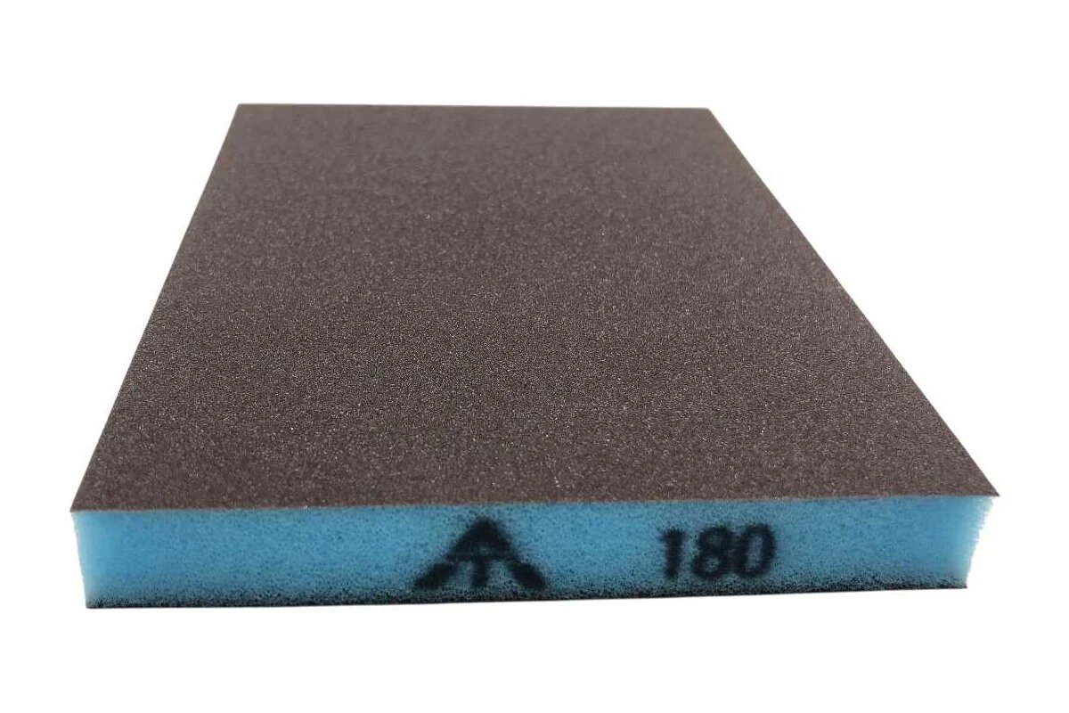 Interflex шлифовальный блок губка 120x98x13 мм двухсторонний P180 2018982310