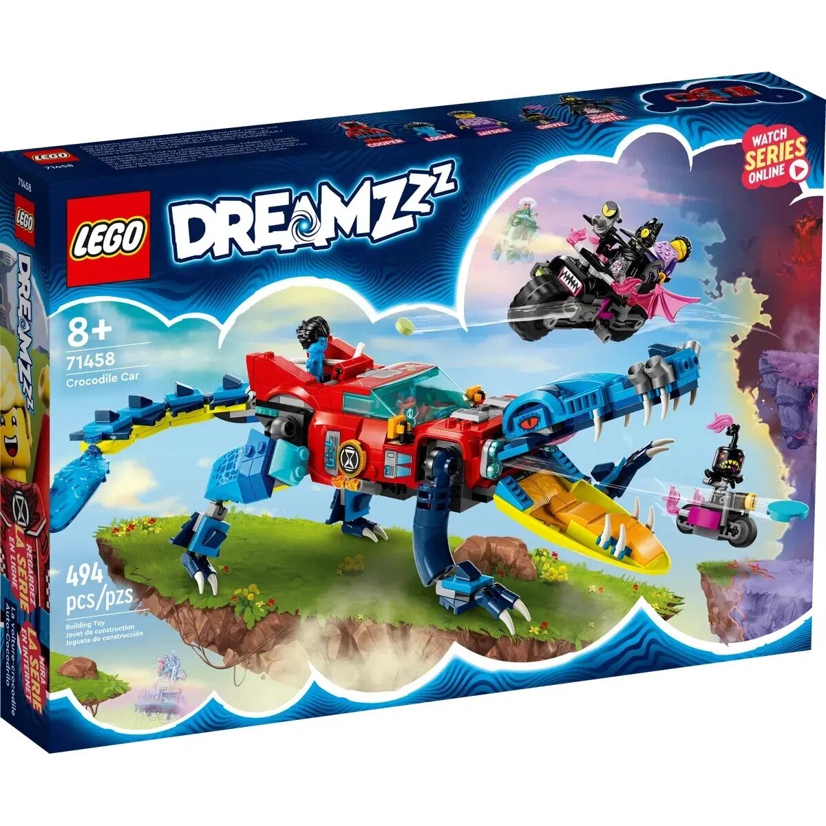 Конструктор LEGO Dreamzzz 71458 Crocodile Car Машина Крокодила