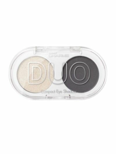 CHARME Тени для век компактные Duo 114 Серые