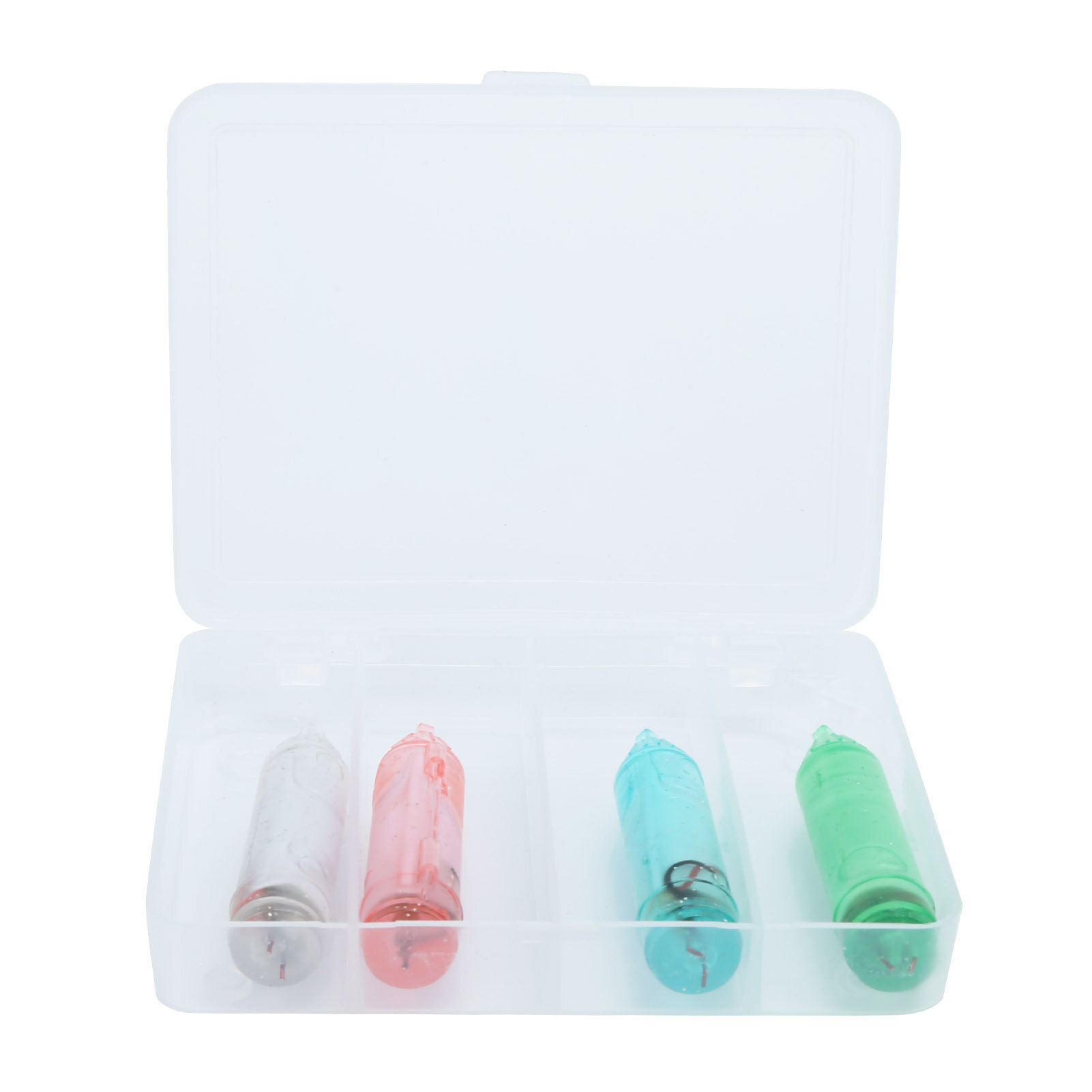 4Pcs Fishing LED Lure Light Underwater Lure Lamp Waterproof Bait Light Fishing Tool