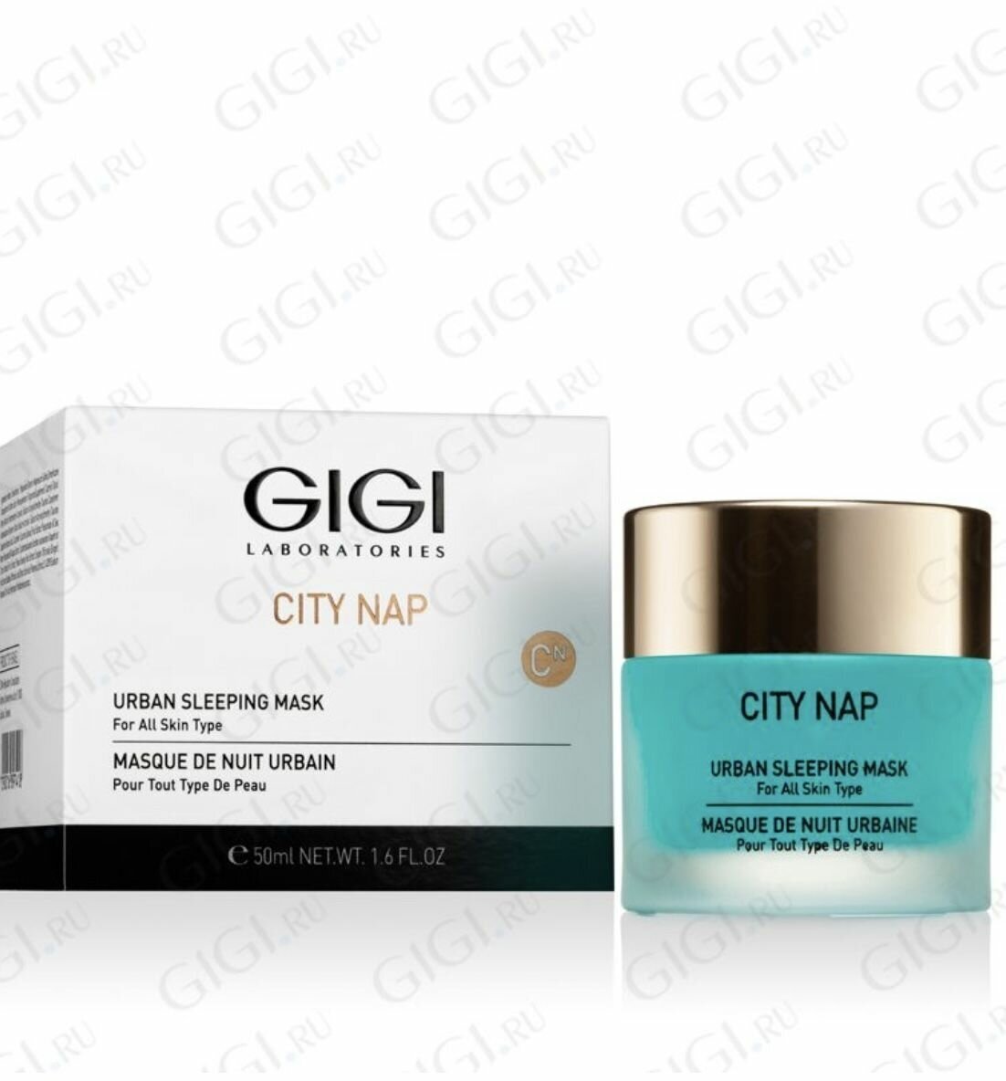 Маска Спящая Красавица GIGI City NAP Urban Sleepeng Mask, 50 мл