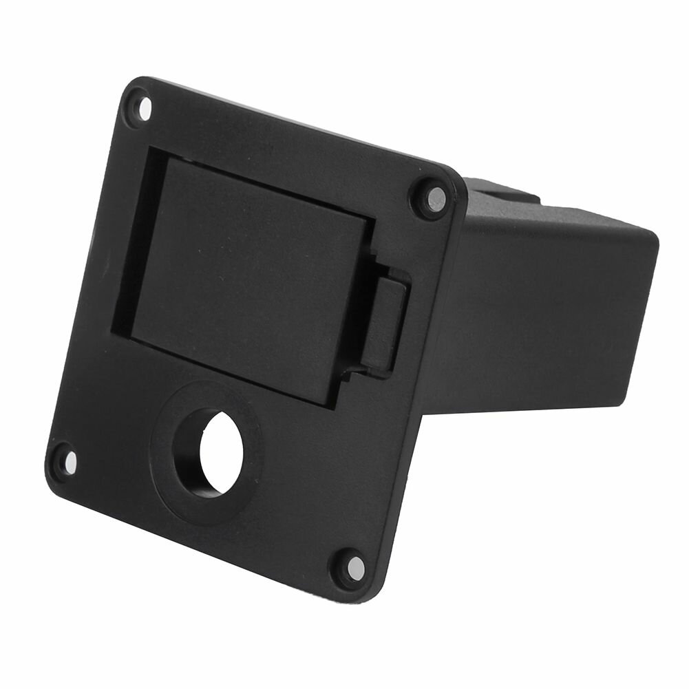 Чехол-органайзер для электрогитары, бас-гитары, из искусственной кожи с крышкой для батарейного отсека 9 В, прочный защитный чехол для хранения