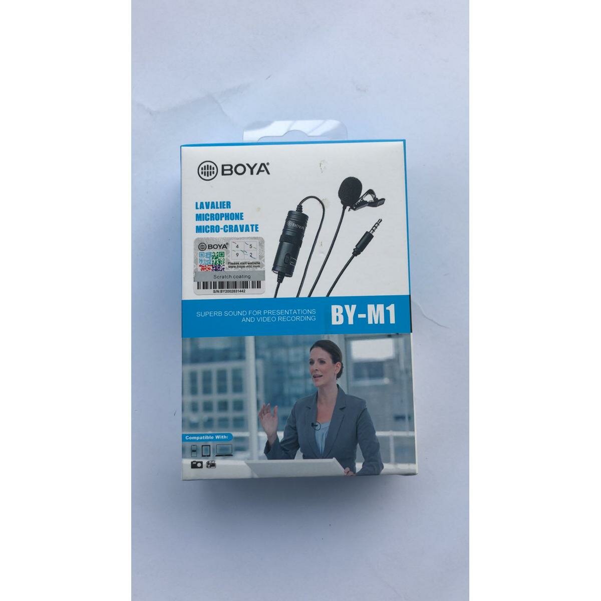 BOYA BY-M1 Петличный микрофон Micro-Cravate