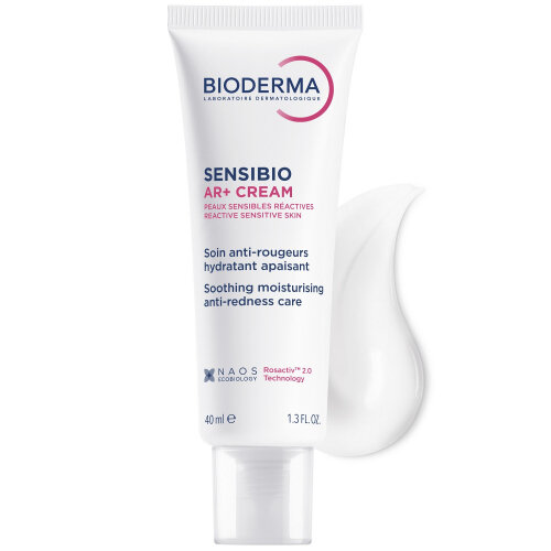 Успокаивающий крем для лица Bioderma Sensibio AR+ против покраснений, 40 мл