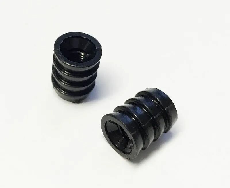 Футорка пластиковая М6х10х11 для мебели "МастерБолтиков" (10 шт)