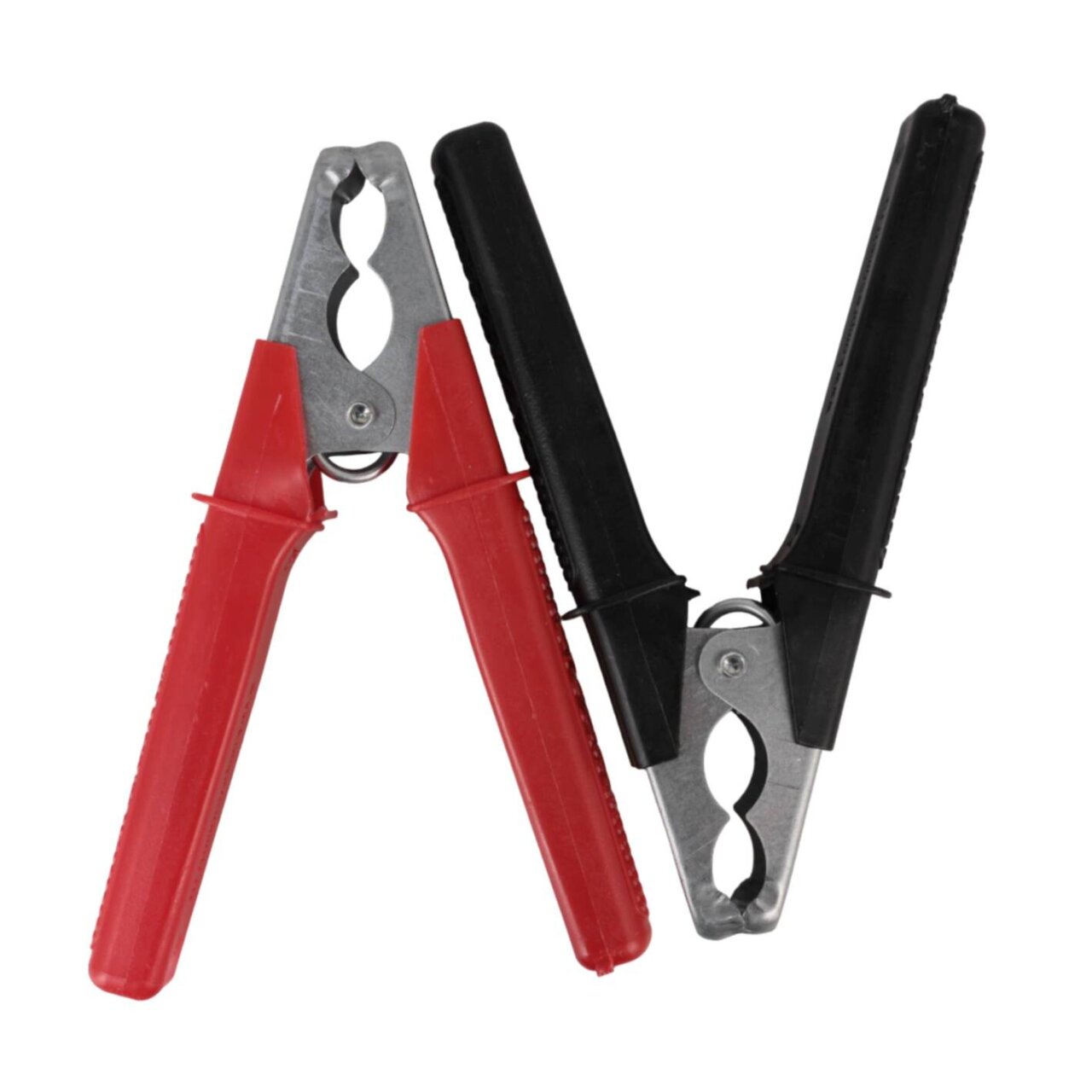 Зажимы-крокодилы для пусковых проводов, комплект 2 шт, прочные соединители любых систем