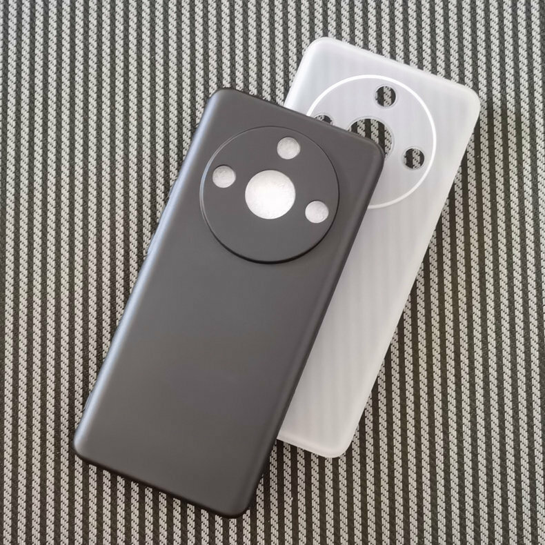 Задняя панель-чехол-накладка MyPads Morbido для Honor X50 GT ультра-тонкая полимерная из мягкого силикона, черная MyPads