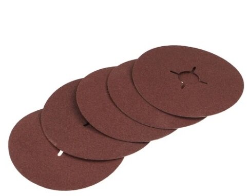 Круг фибровый ELITECH 1820.167300, 115х22 мм, Р100, 5 шт.