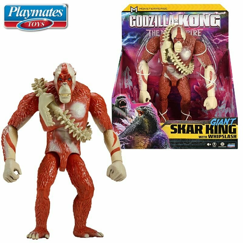 Фигурка Playmates toys 2024 кино(Годзилла и Конг: Новая империя) Extra-размер-Skar King